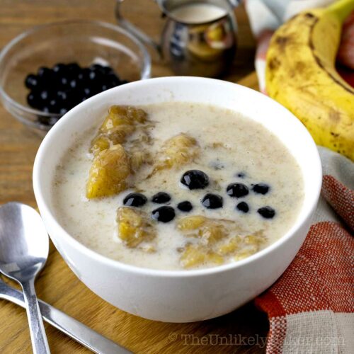Saging con Yelo (Banana con Yelo)