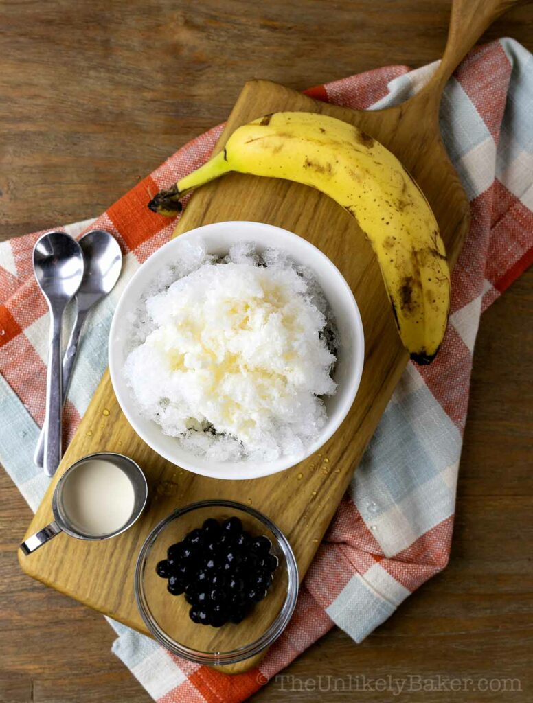 Saging con Yelo (Banana con Yelo)