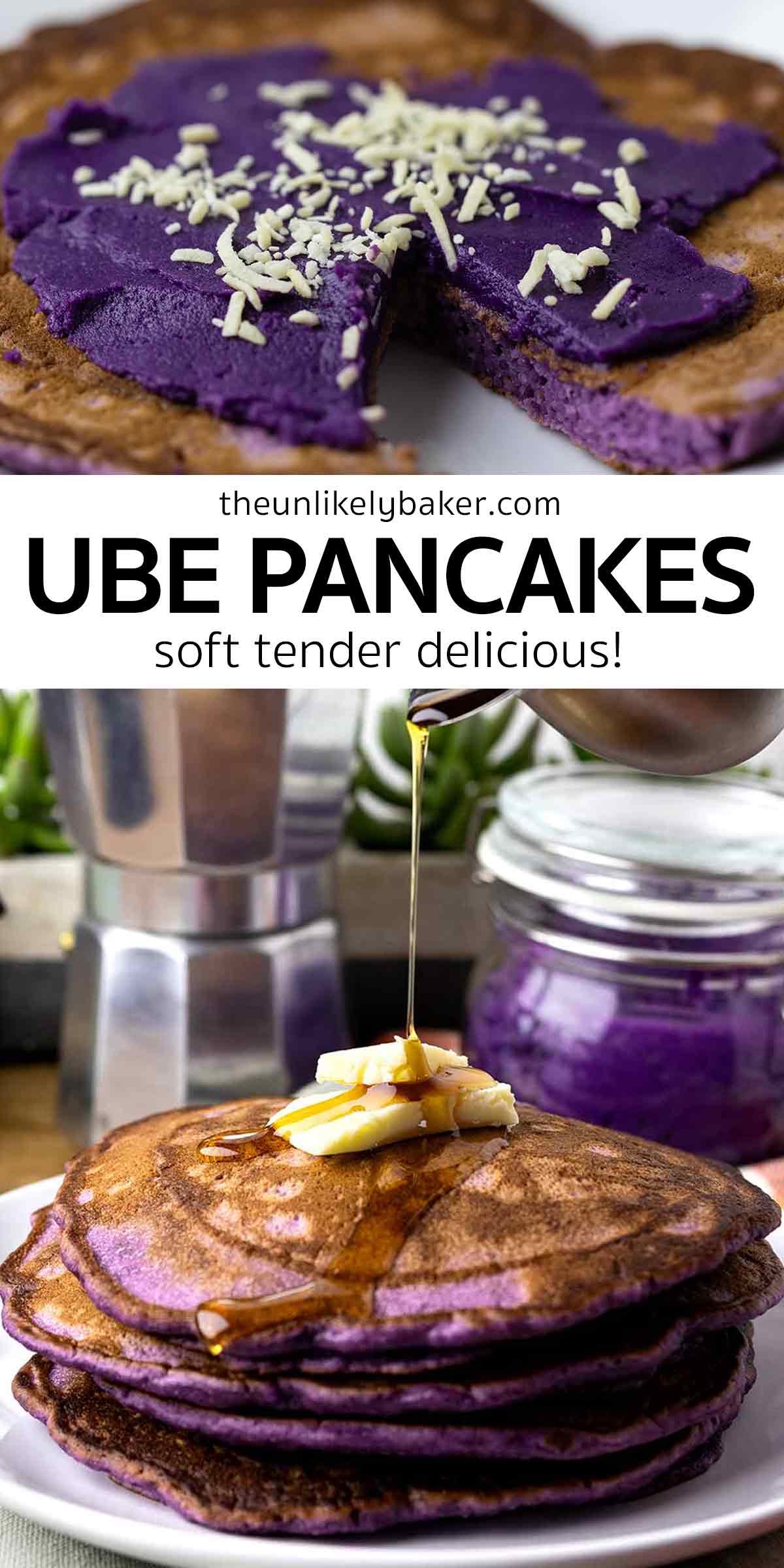 Ube Pancakes