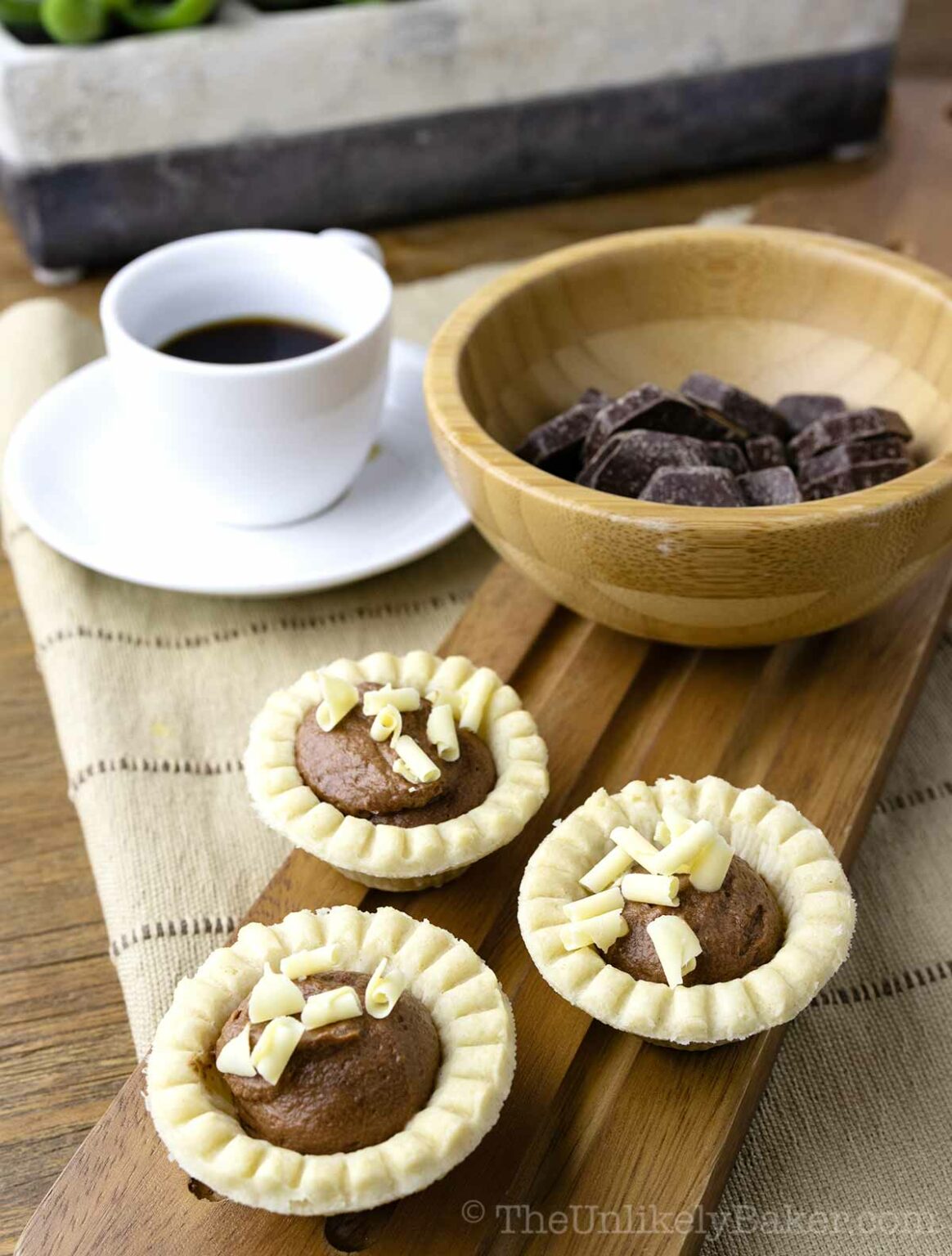 Mini Chocolate Tarts