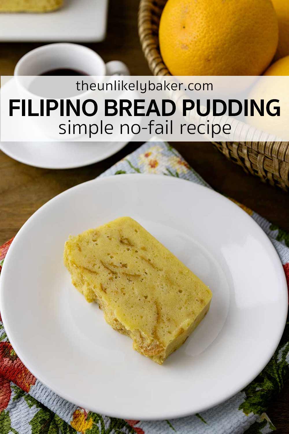 Filipino Bread Pudding