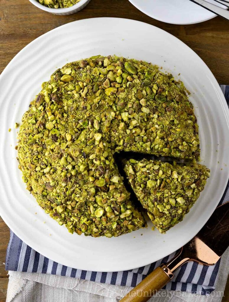 The Best Pistachio Sans Rival