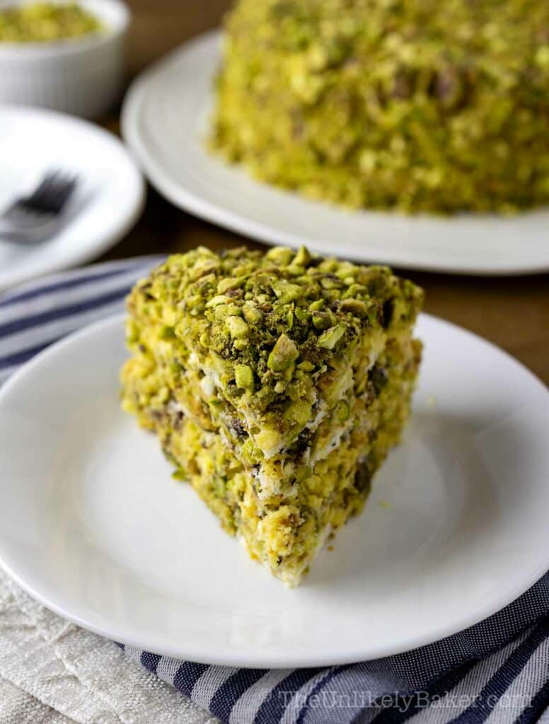 The Best Pistachio Sans Rival