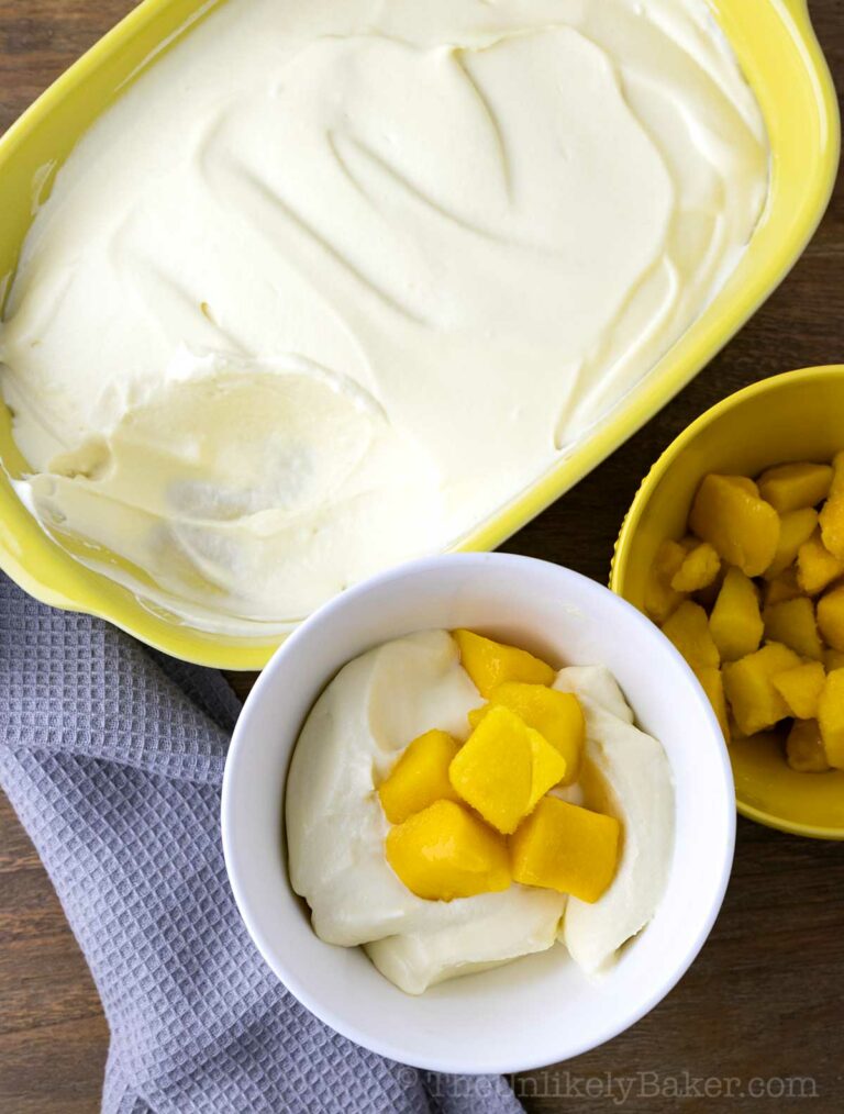Mango Graham Cake - Filipino Mango Float (Video Recipe)