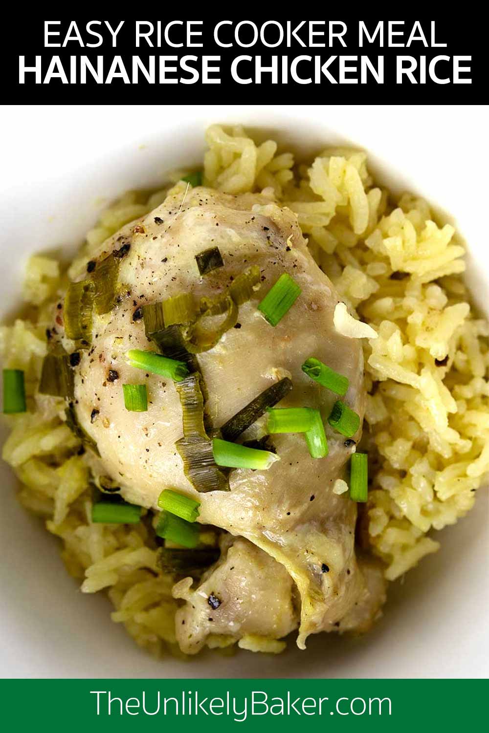 Hainanese Chicken in Rice Cooker